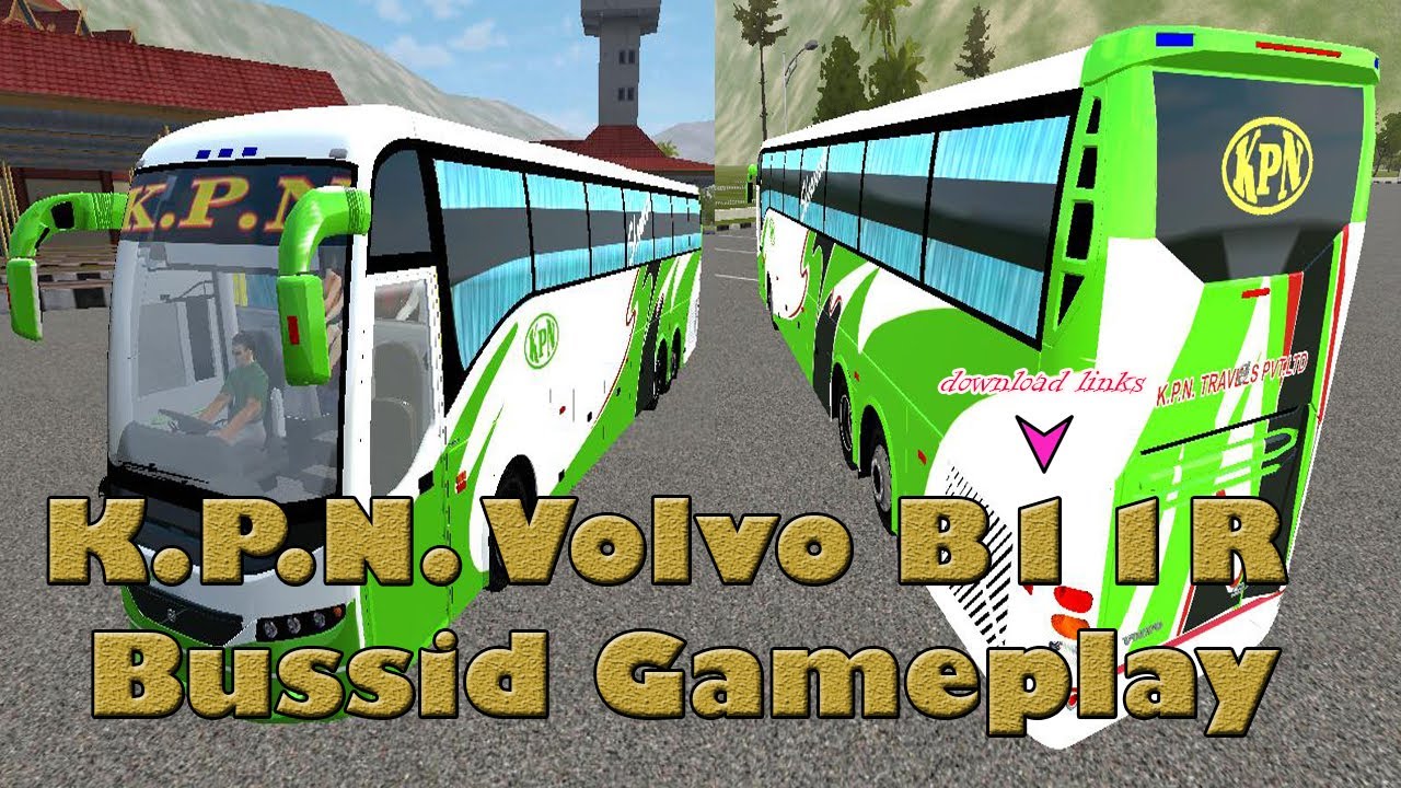 Download K.P.N. Travels Volvo B11r Livery | kpn travels | Bussid ...