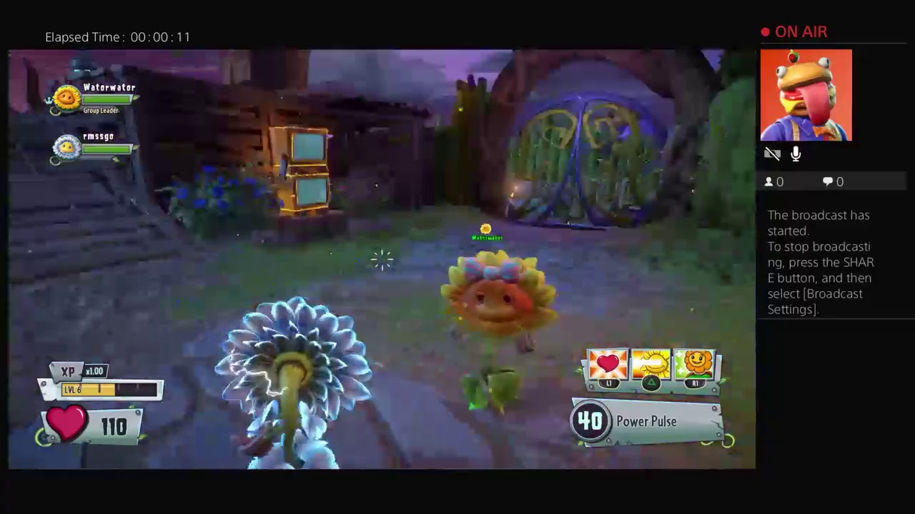 flowey plays PvZ GW2 - YouTube