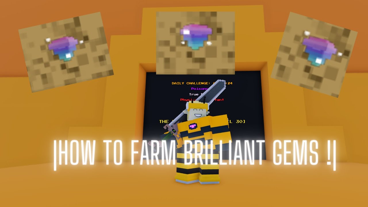 |How to FARM BRILLIANT GEMS In VoxlBlade| - YouTube