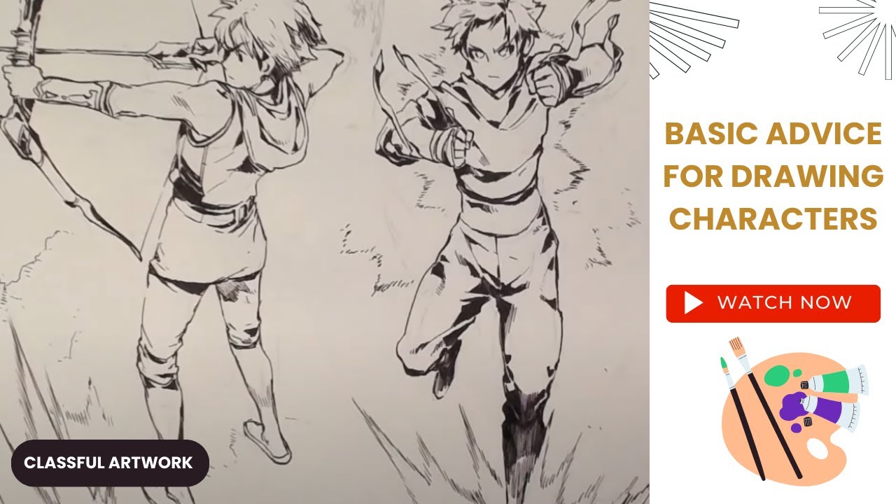 Basic Advice for Drawing Characters How to for freehand drawing How I ...