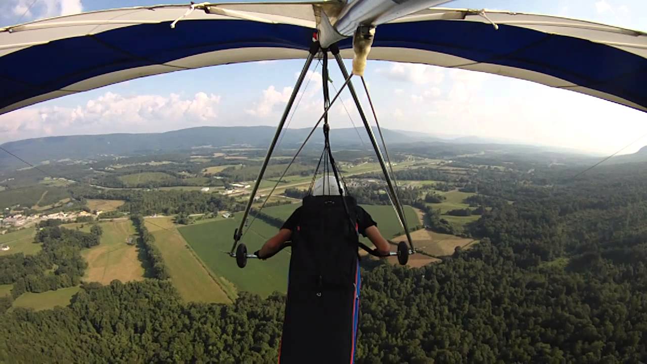 Hang Gliding - Flight 106 at Whitwell - YouTube