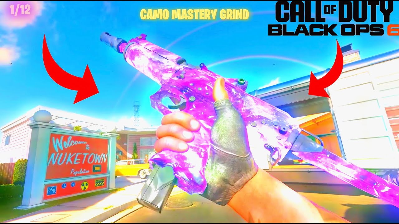 CAMO MASTERY GRIND INSANE PROGRESS 1/12 - YouTube