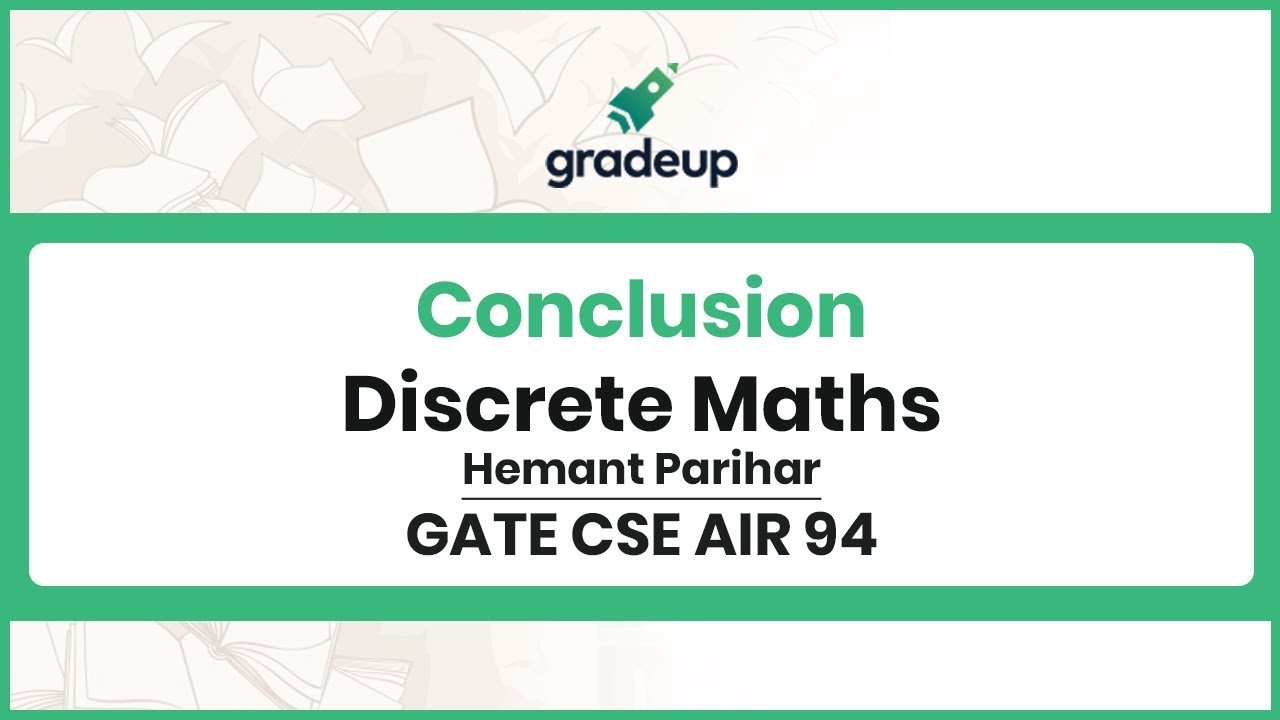 Discrete Mathematics Important Topics For GATE 2019 YouTube Discrete Mathematics Important Topics For GATE 2019 YouTube