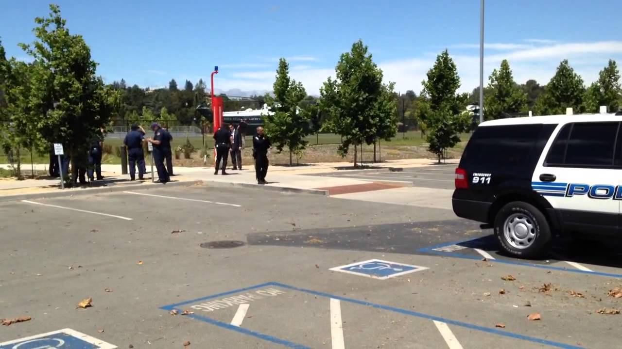 POTUS practice landing July 21,2014 - YouTube