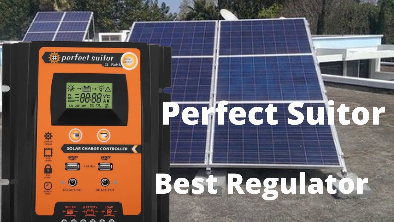 Régulateur soleil ( Best solar charge controller ) Percect suitor - YouTube