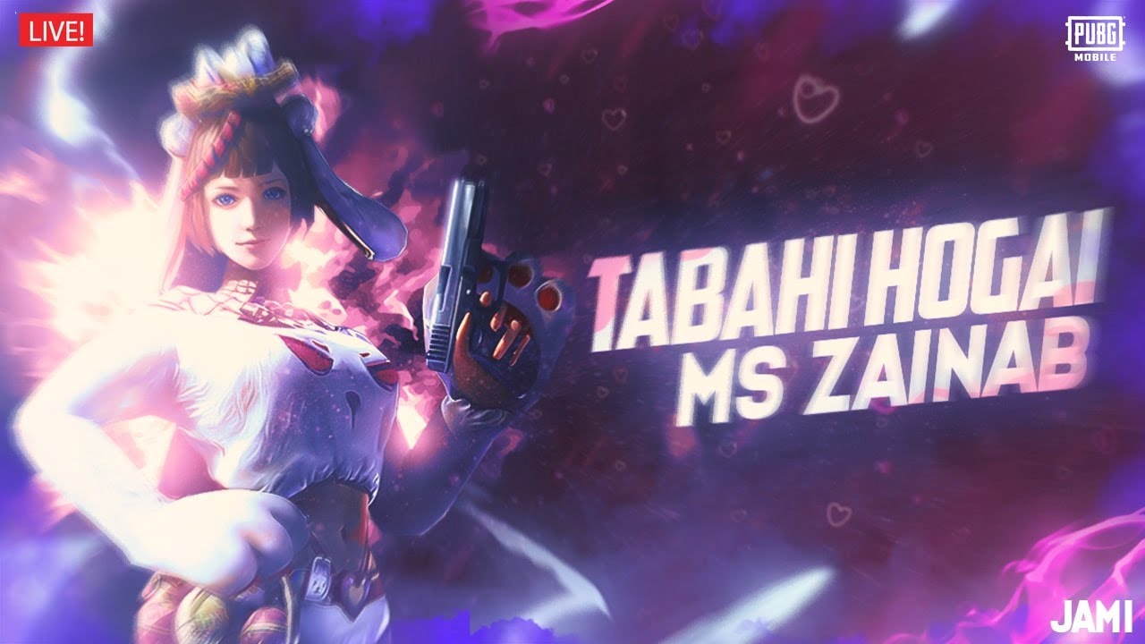 MS ZAINAB IS LIVE | PUBG MOBILE UC GIVEAWAY | ADVANCE CUSTOM ROOMS ...