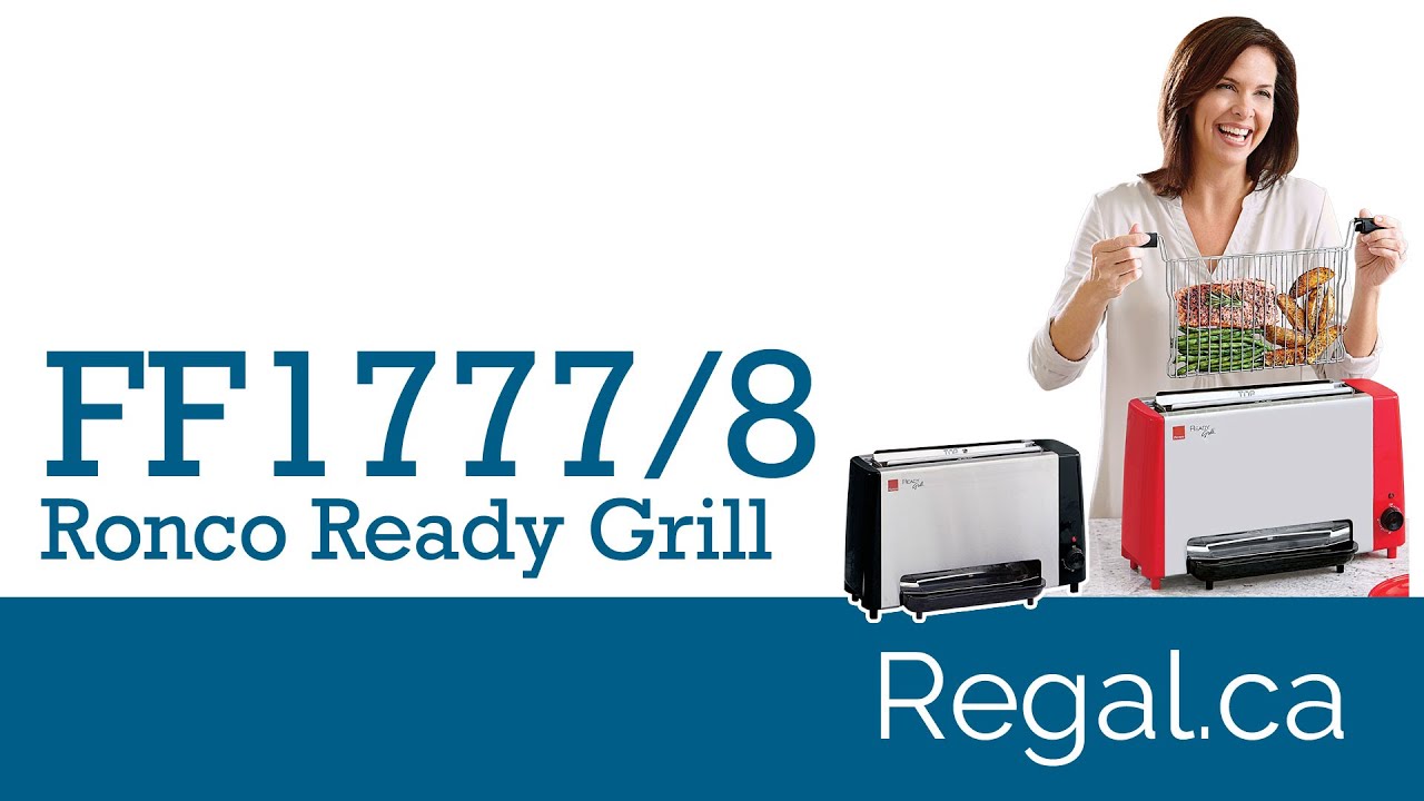 FF1777, FF1778 - Ronco Ready Grill from Regal Gifts - YouTube