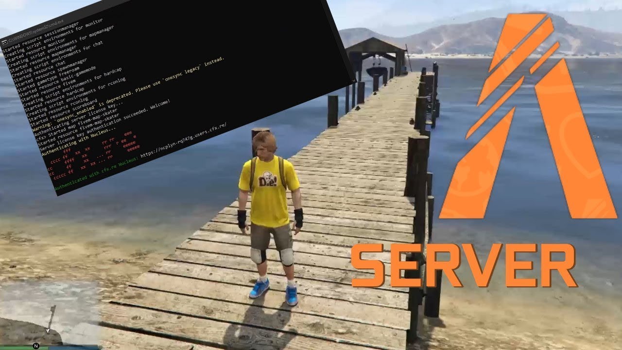 Tutoriál na VÁŠ vlastní FiveM server + nastavení na připojení pro ...