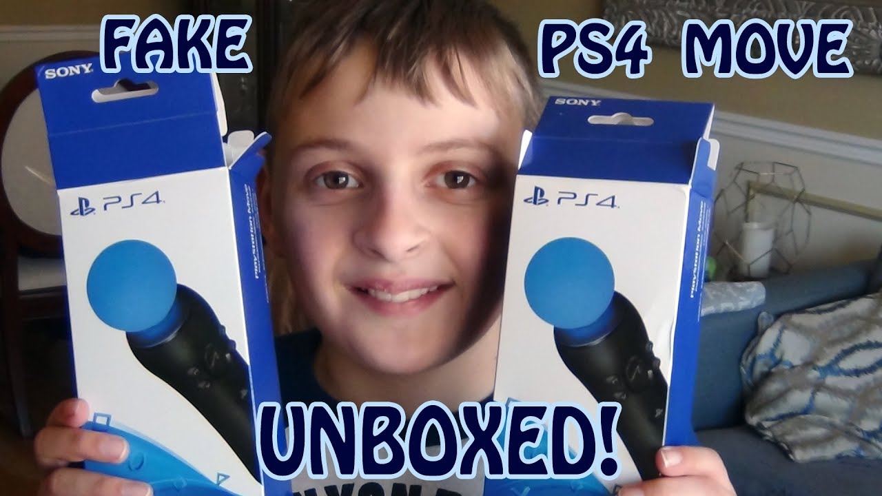 Fake PS4 Move Controller from AliExpress - UNBOXED! - YouTube