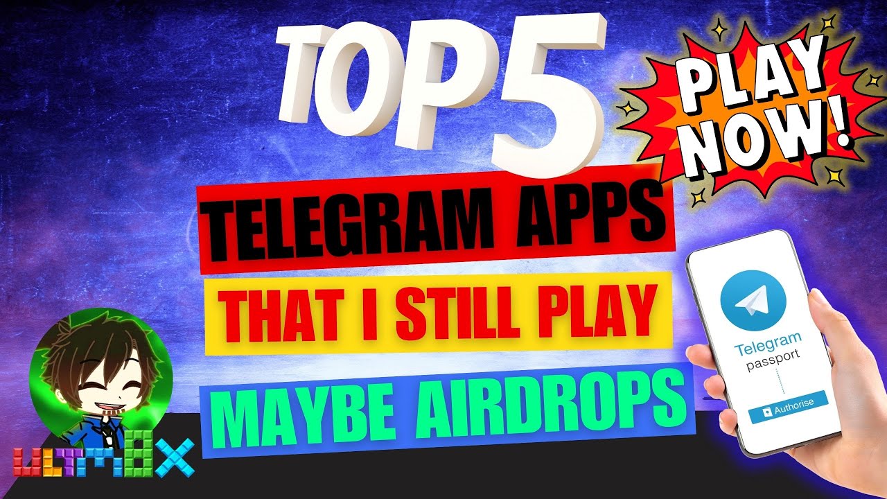 Top 5 Telegram Apss & Games That I am Still Playing | PLAY NOW - YouTube