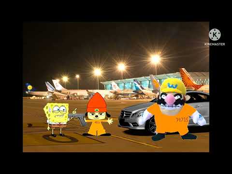PaRappa and SpongeBob hijack a plane too Scotland but run into Takoyama ...