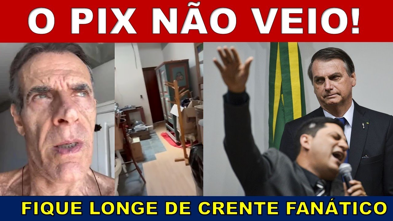 O PIX DE BOLSONARO NÃO VEIO! ATOR BOLSONARISTA PAGA MAIOR MICO ...