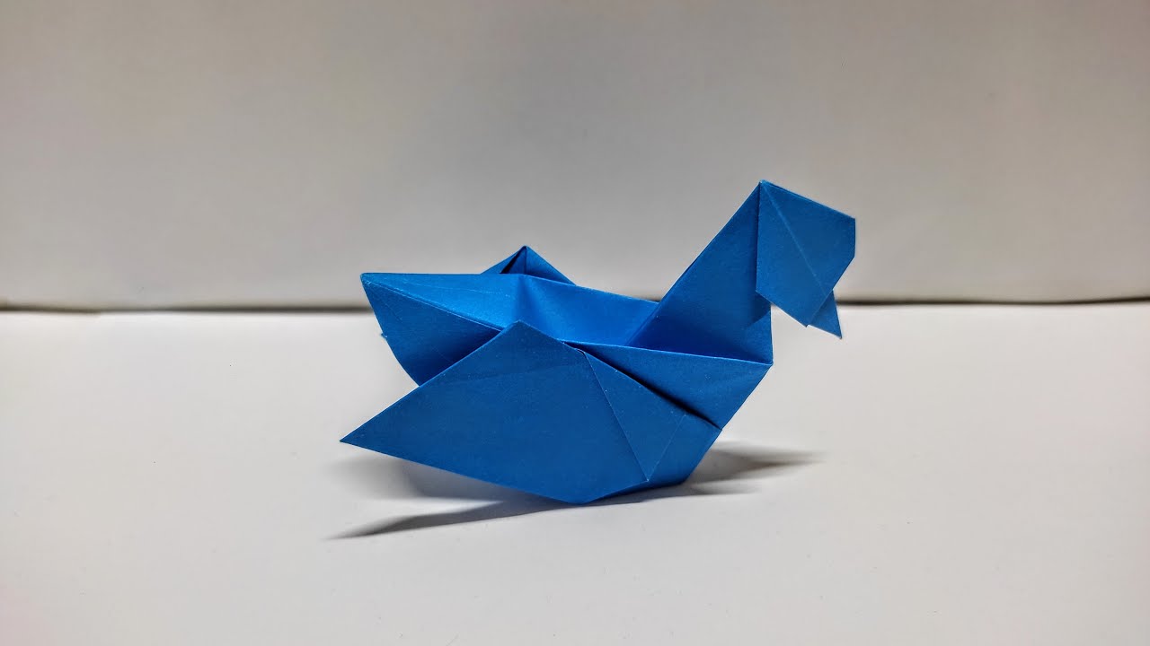 Origami Duck Easy | How To Make Origami Duck Easy | Origami Tutorial ...