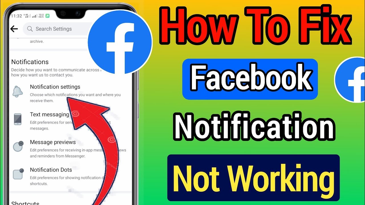 How to Fix Facebook Notification Not Working on Android (2022) | Fix ...