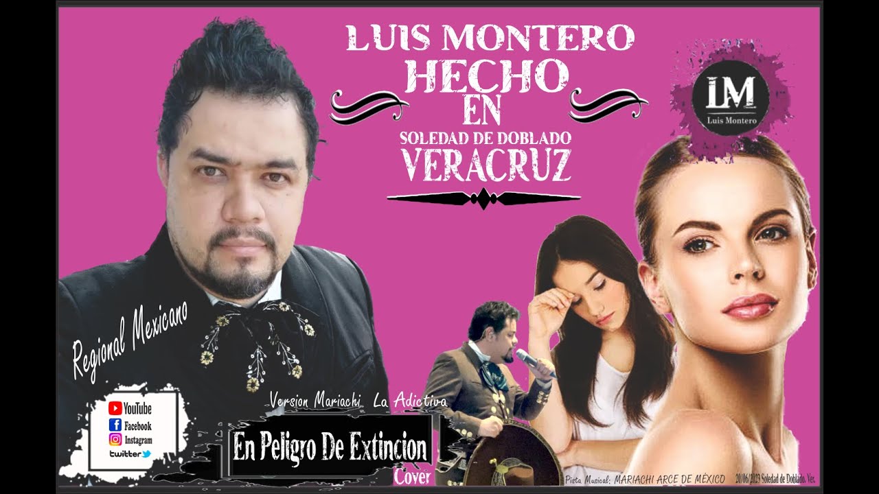 Luis Montero - En Peligro de Extinción - (Cover) - YouTube
