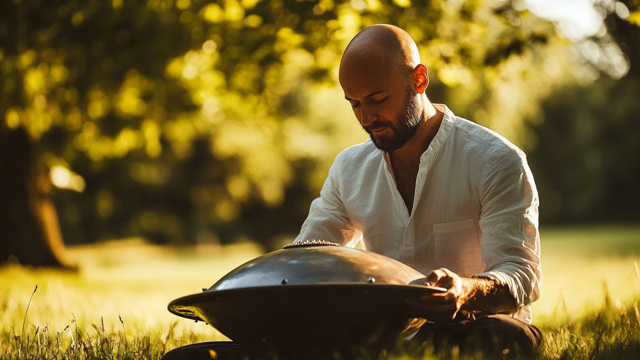 Relaxing Handpan Music 🎶 Deep Meditation & Stress Relief - YouTube