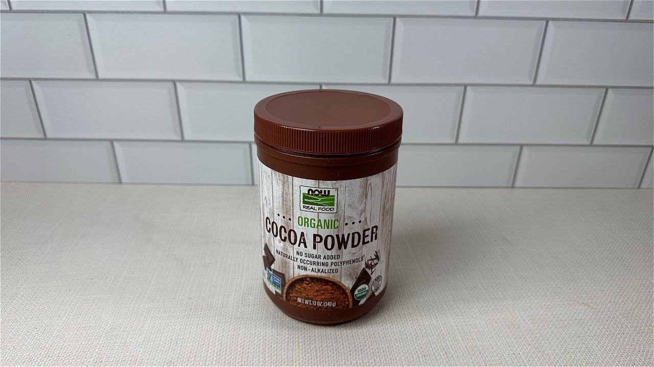 My Review of the NOW Foods Organic Cocoa Powder - YouTube