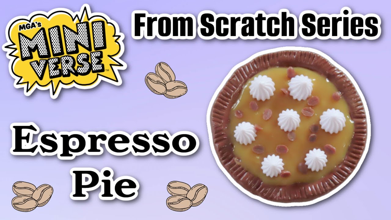 Terrified to make an Espresso Pie from Miniverse! But it turned out ...