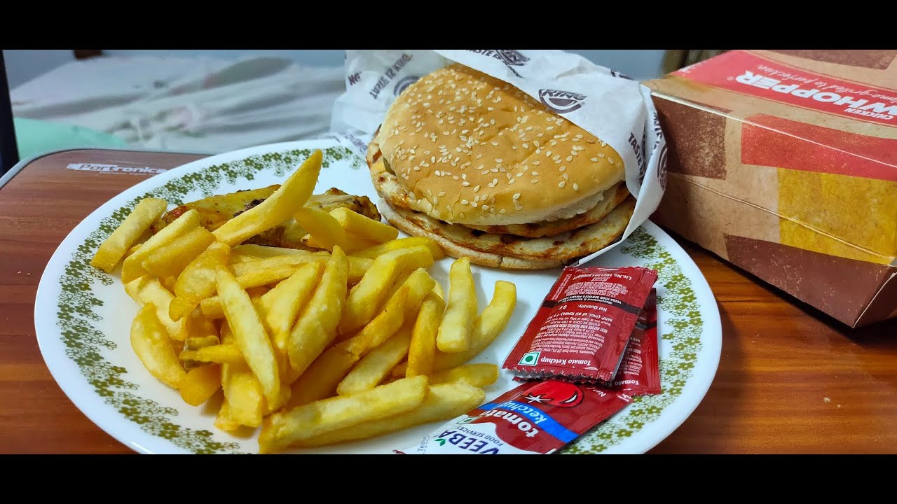 Burger King's Double Chicken Whopper - YouTube