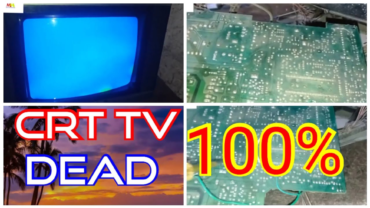 dead CRT TV repairing 100% - YouTube