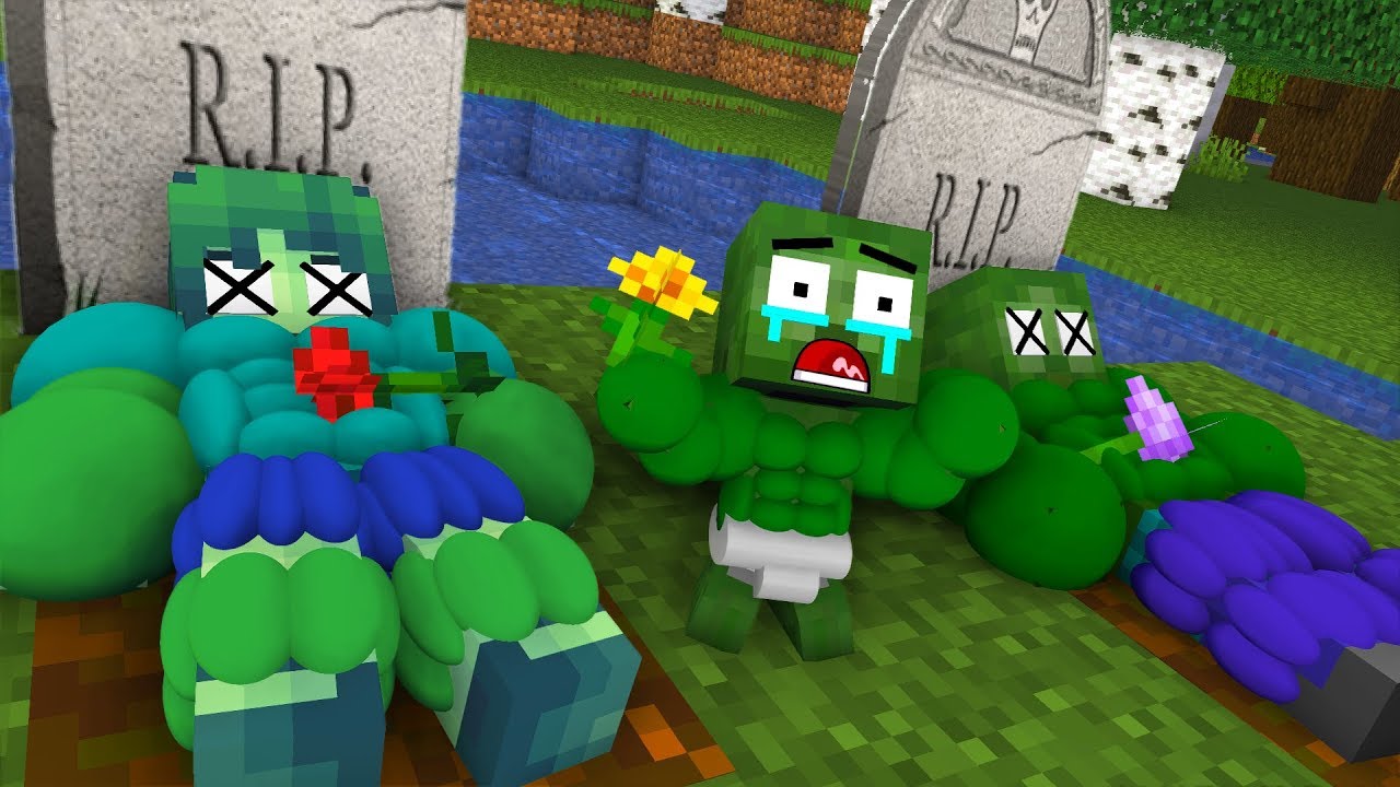 Monster School : ZOMBIE LIFE CHALLENGE - Minecraft Animation - YouTube