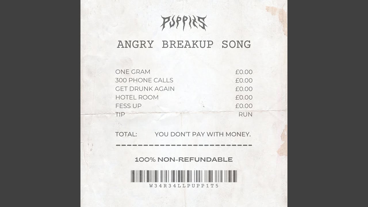 Angry Breakup Song - YouTube
