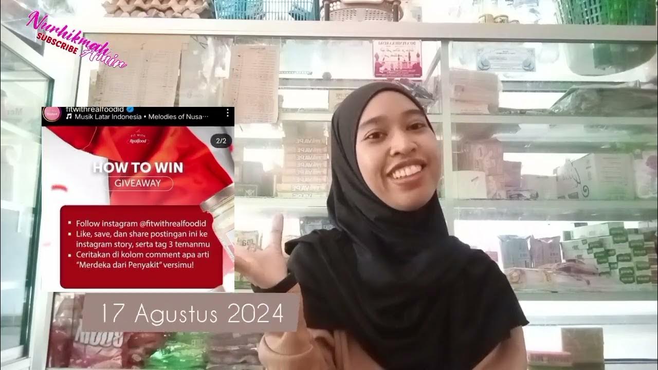NhA #369 Buka Paket Giveaway dari Real food 🥰 - YouTube