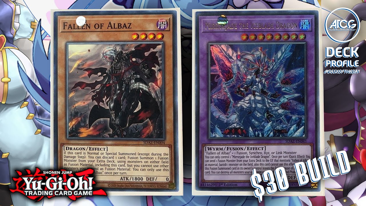 Yu-Gi-Oh! FALLEN OF ALBAZ 30$ Budget Deck Profile - Post 3x ALBAZ ...