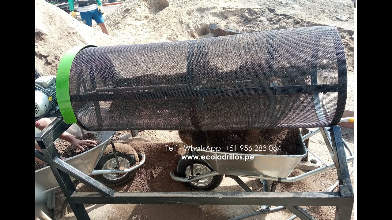 Fabricante de Zarandas Rotativas - YouTube