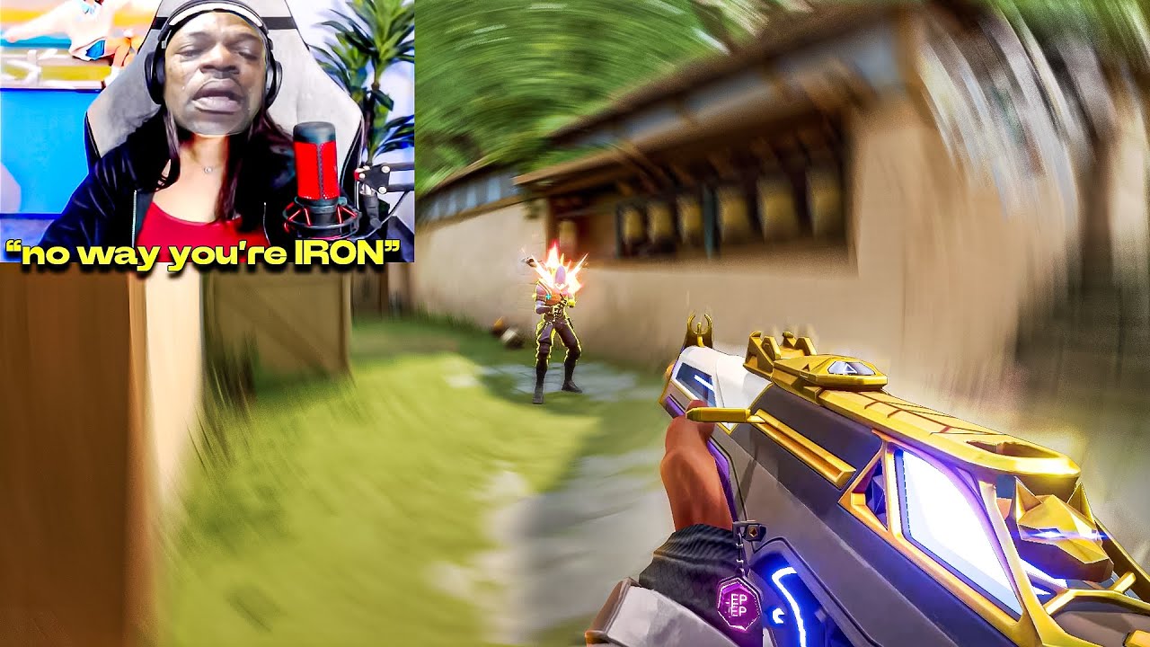 Impressing Streamer with my Iron Aim... - YouTube