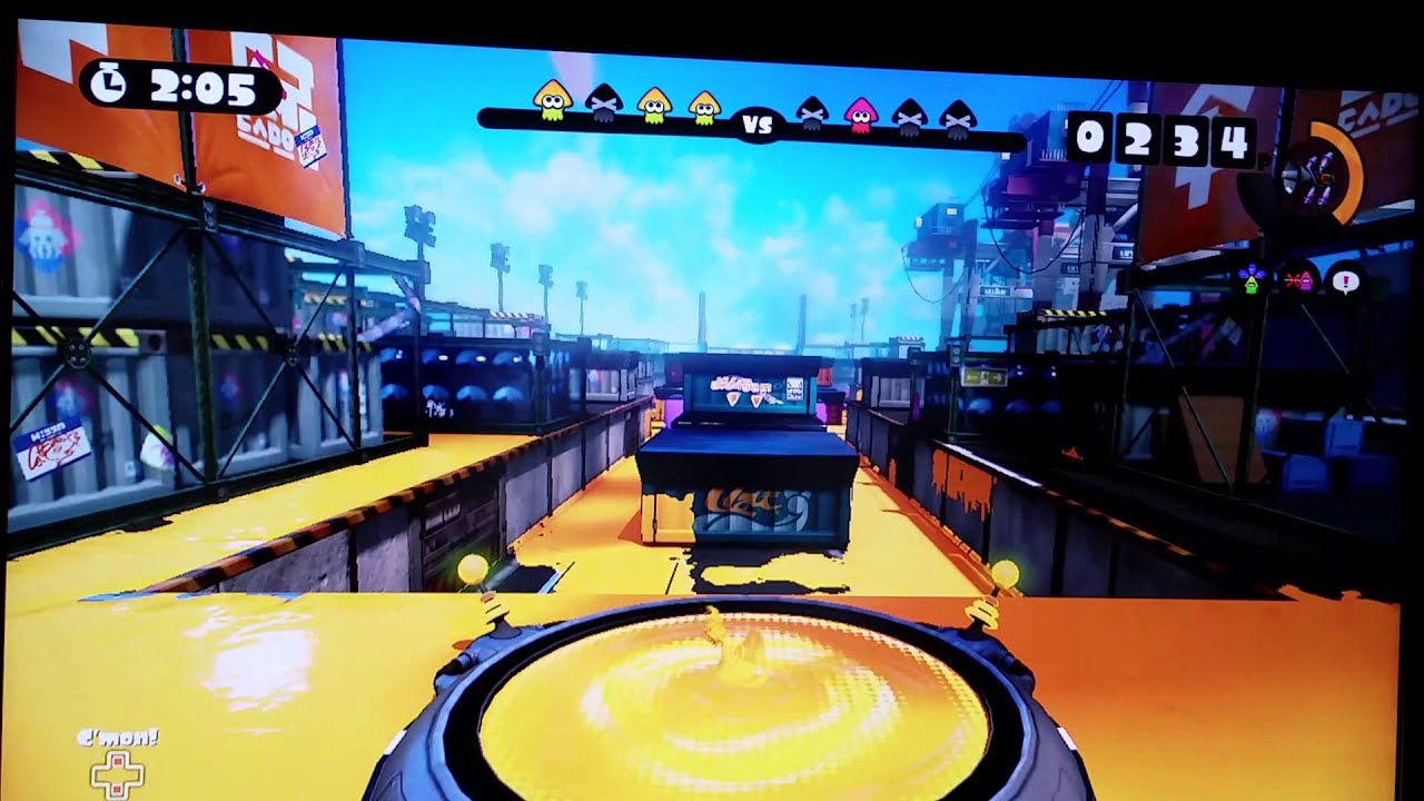 Splatoon Multiplayer #1 - YouTube