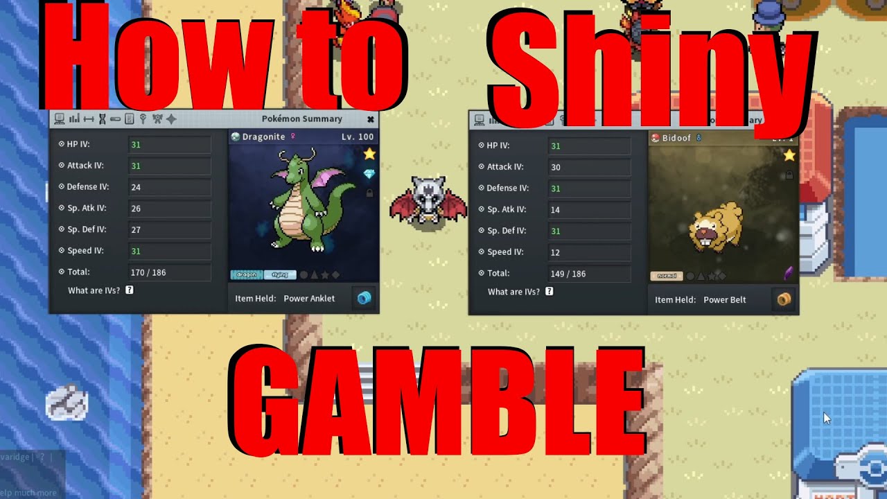 How To Shiny Breed Gamble In PokeMMO - YouTube