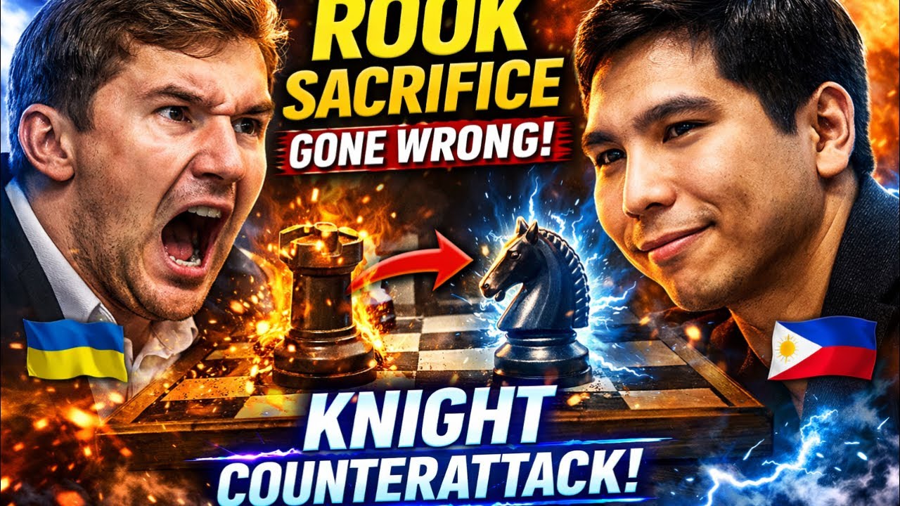 Reckless Rook Sac… Wesley So Strikes Back with a Deadly Knight Sac ...