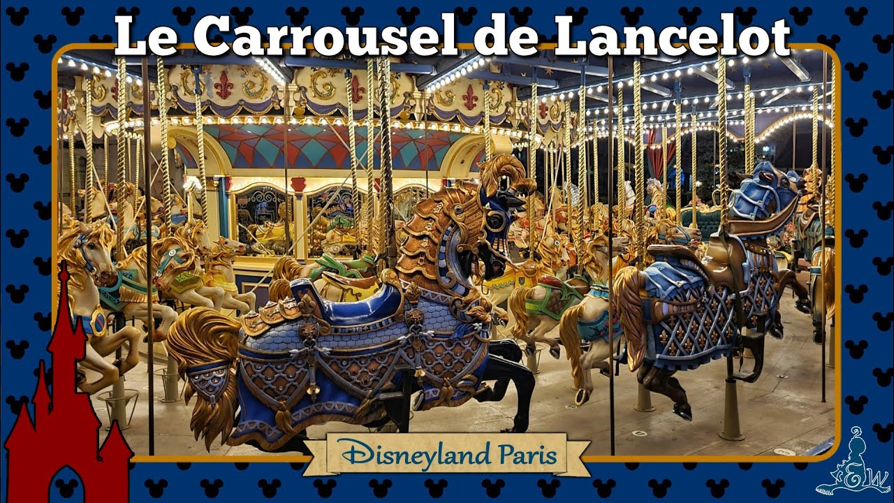 [Disneyland Paris] On-ride Le Carrousel de Lancelot - YouTube