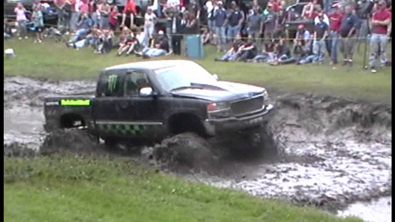GoodTimes 4x4s mud pit pt 5 big bad mud trucks - YouTube