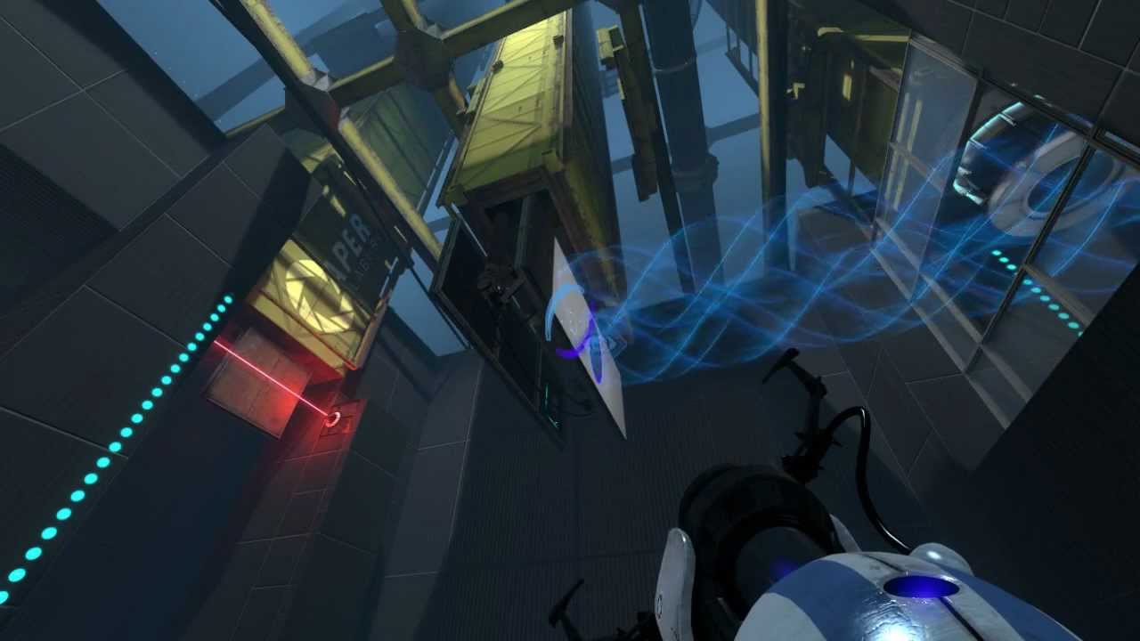 Two Noobs play Portal 2: Problem Solving Shame - YouTube