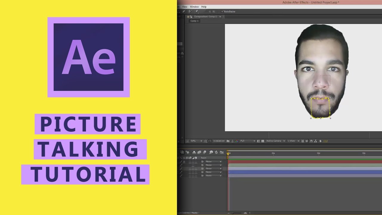 After Effects Picture Talking Tutorial - YouTube