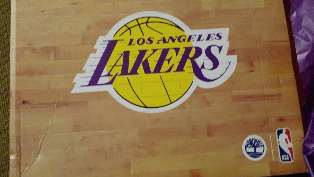 Timberland Lakers NBA edition. - YouTube