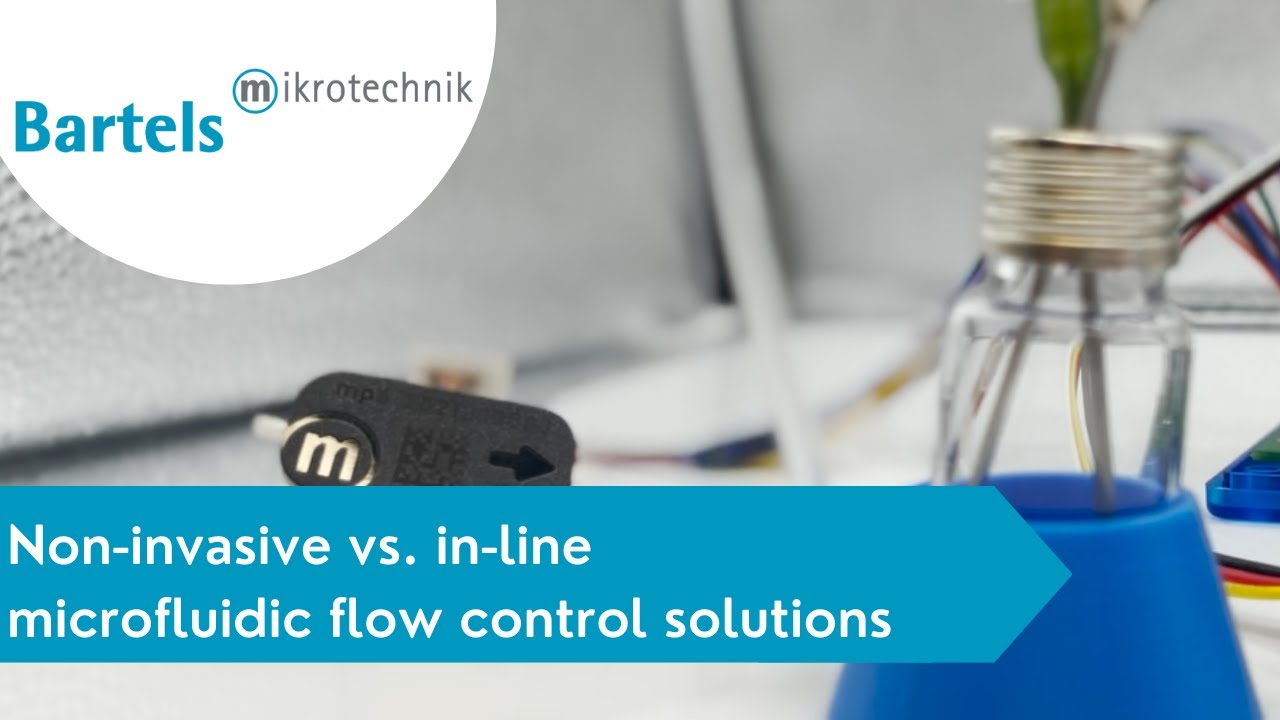 Non invasive vs in line microfluidic flow control solutions featuring ...