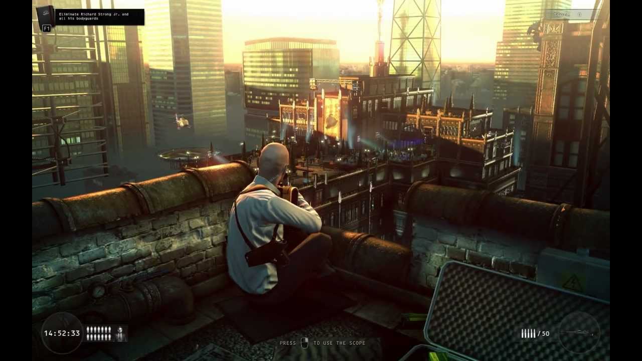 Hitman Absolution - Sniper Challenge HD - YouTube