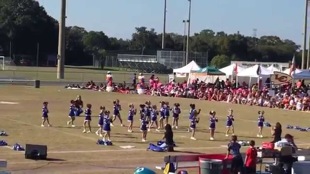 2014 TBYLF Cheer Offs - Westchase Colts Mighty Mights - YouTube