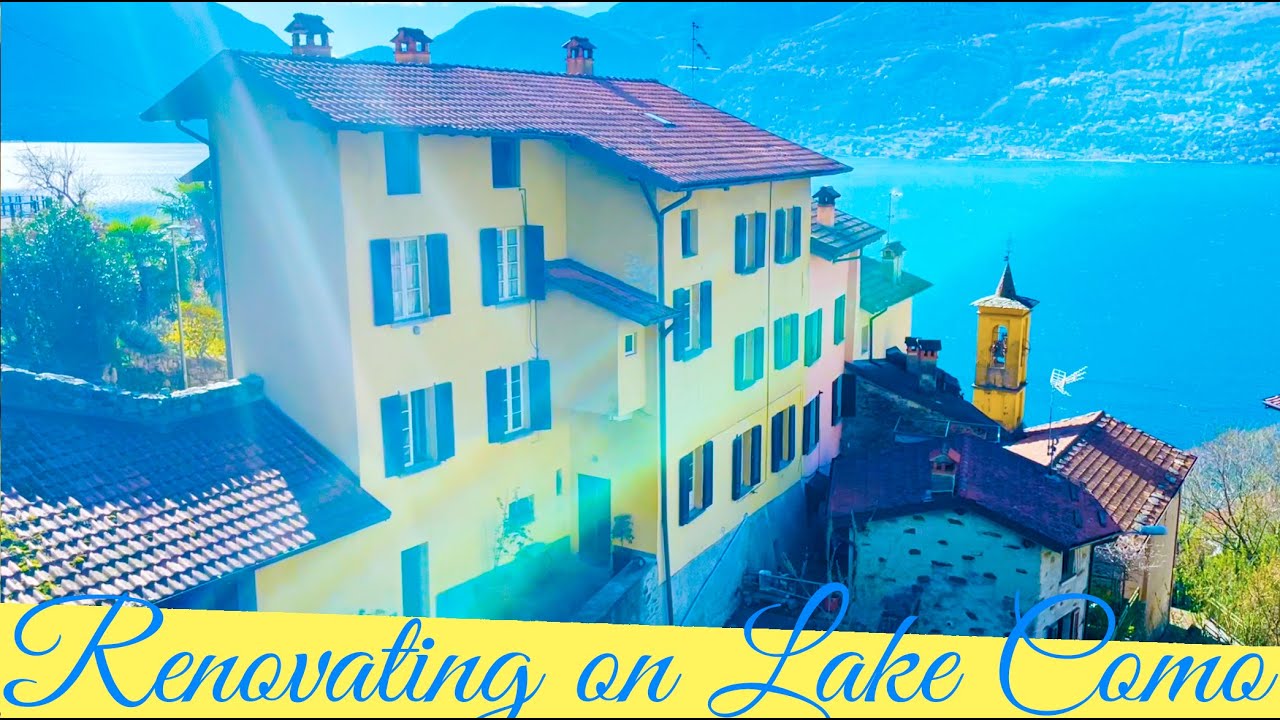 A very boring job…renovating an old Italian house - YouTube