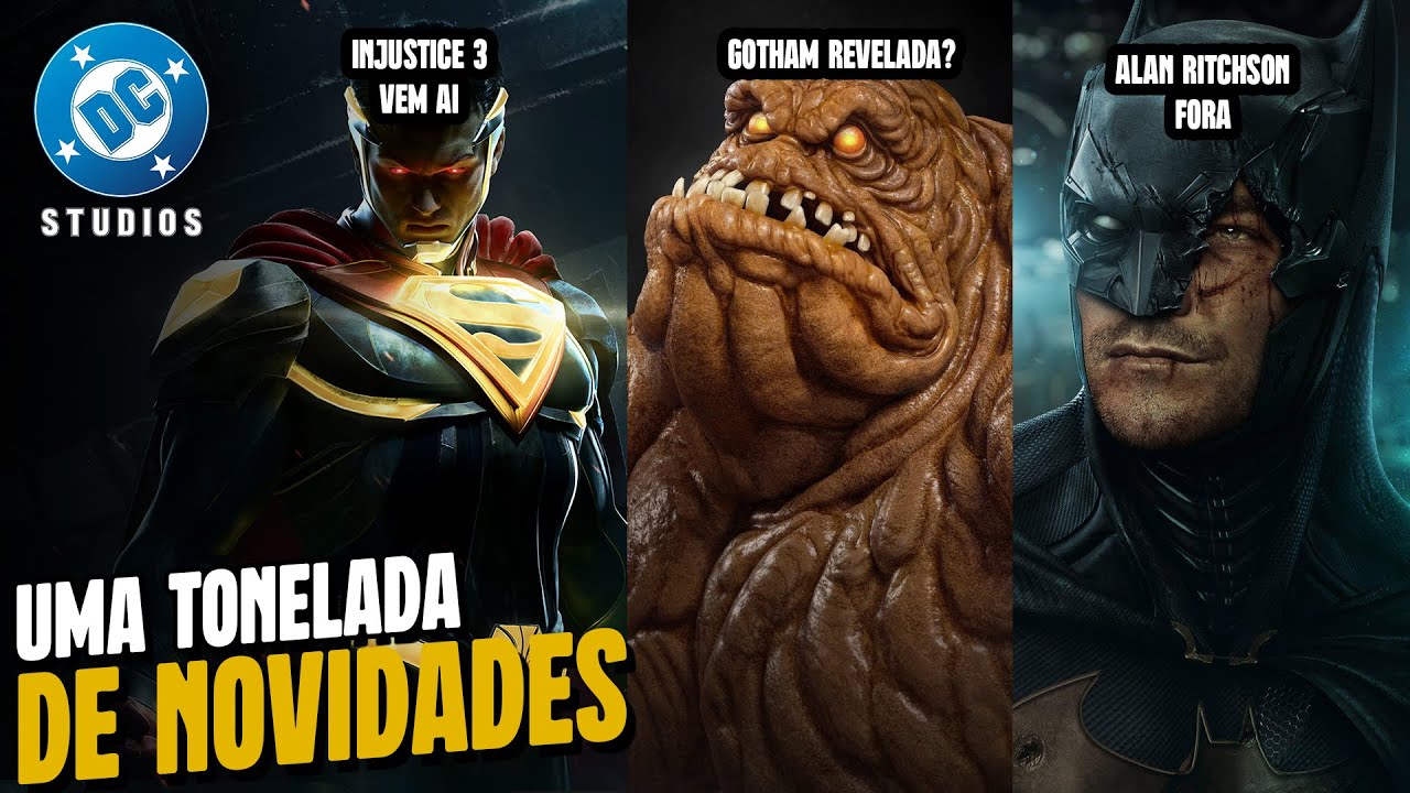 ALAN RITCHSON ESTÁ FORA! DCU NOVIDADES + ATOR do BATMAN DCU + INJUSTICE ...