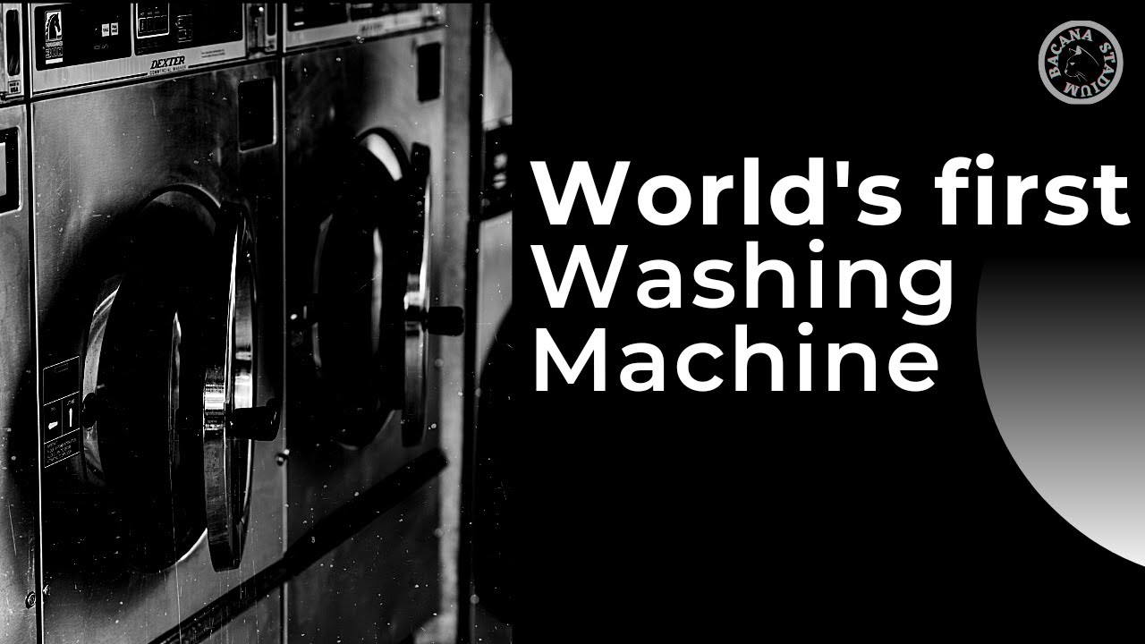 World's first washing machine - YouTube