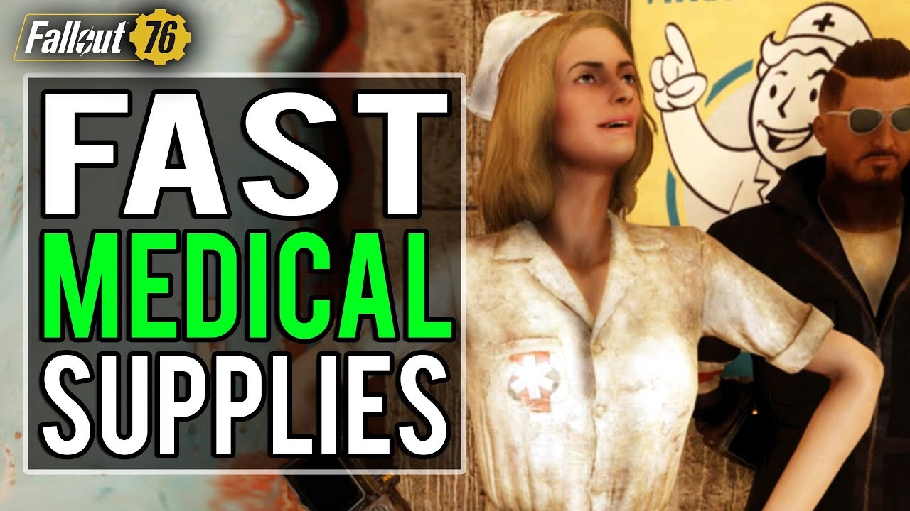 Fallout 76 - UNLIMITED STIMPACK GLITCH! (Fastest Way to Get Medical ...