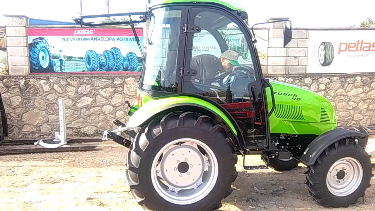 Tractor TUBER 40 - YouTube