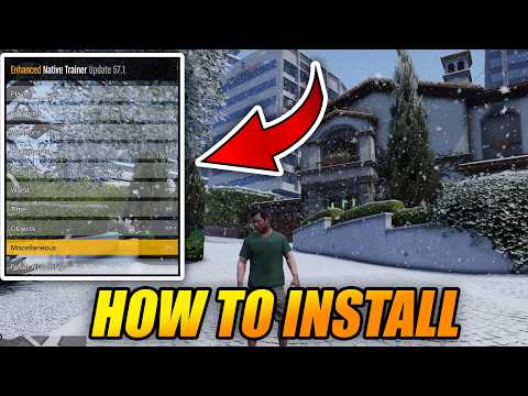 How to DOWNLOAD and INSTALL ENCHANCED NATIVE TRAINER for GTA 5 FULL GUIDE