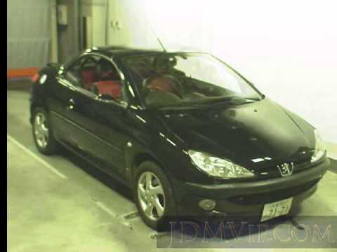 2002 PEUGEOT PEUGEOT 206 CC A206CC