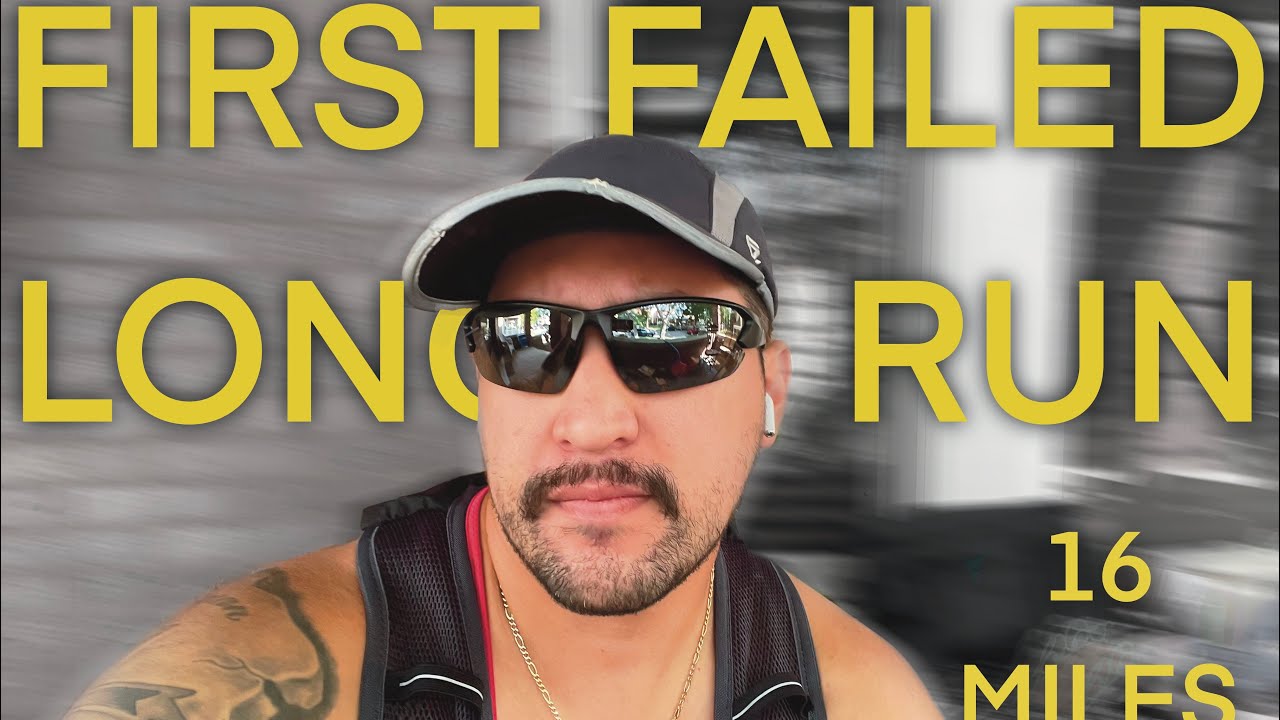 Chicago marathon training |week 10| first long run fail - YouTube