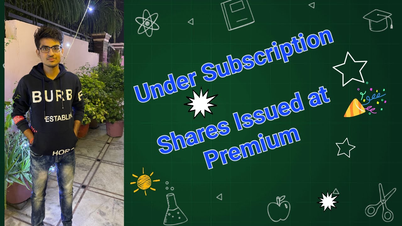 Shares Issued At Premium | Under Subscription - YouTube